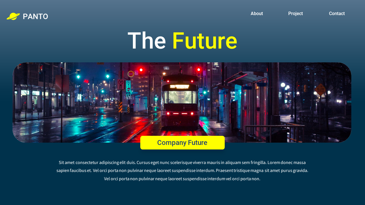 PANTO - Creative Business Presentation Template, Presentation Templates