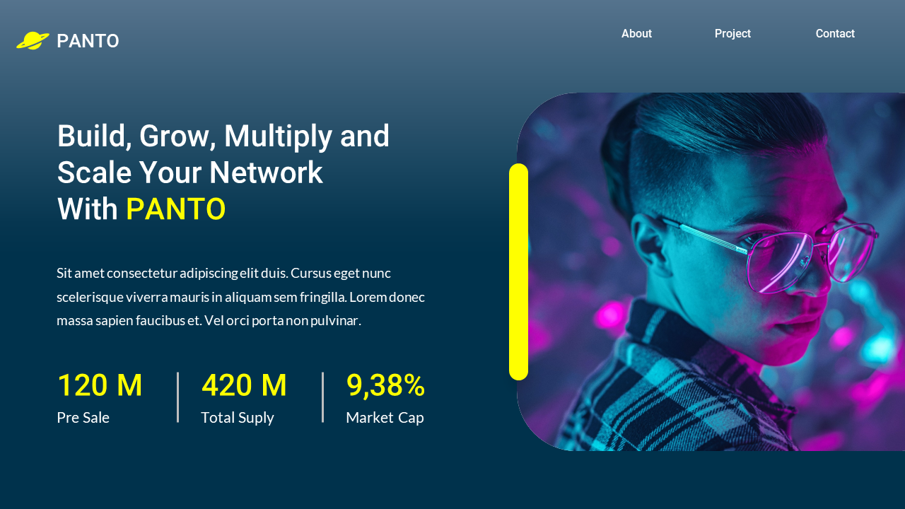 PANTO - Creative Business Presentation Template, Presentation Templates