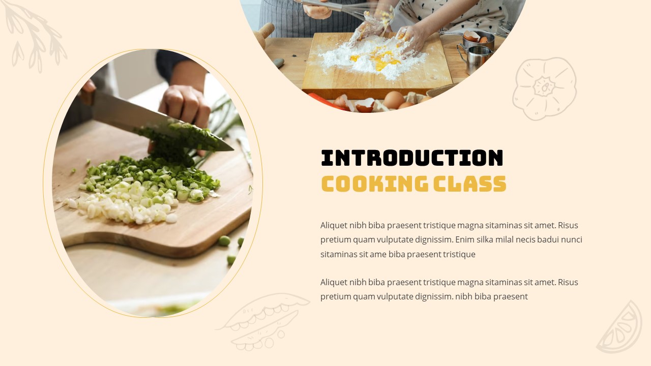 Cooking Class PowerPoint Template, Presentation Templates | GraphicRiver
