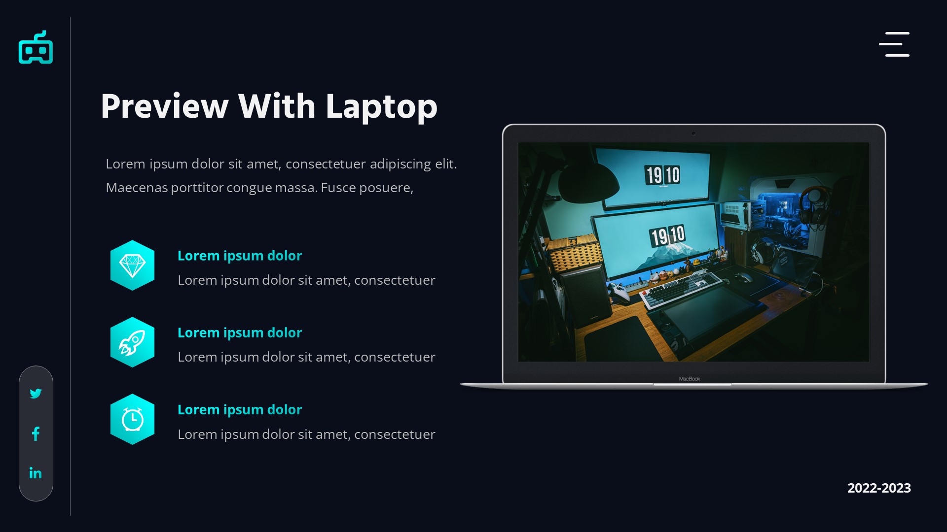 X-IERON - Esports Gaming Powerpoint Template, Presentation Templates