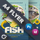 Sea Food Restaurant Flyer Templates, Print Templates | GraphicRiver