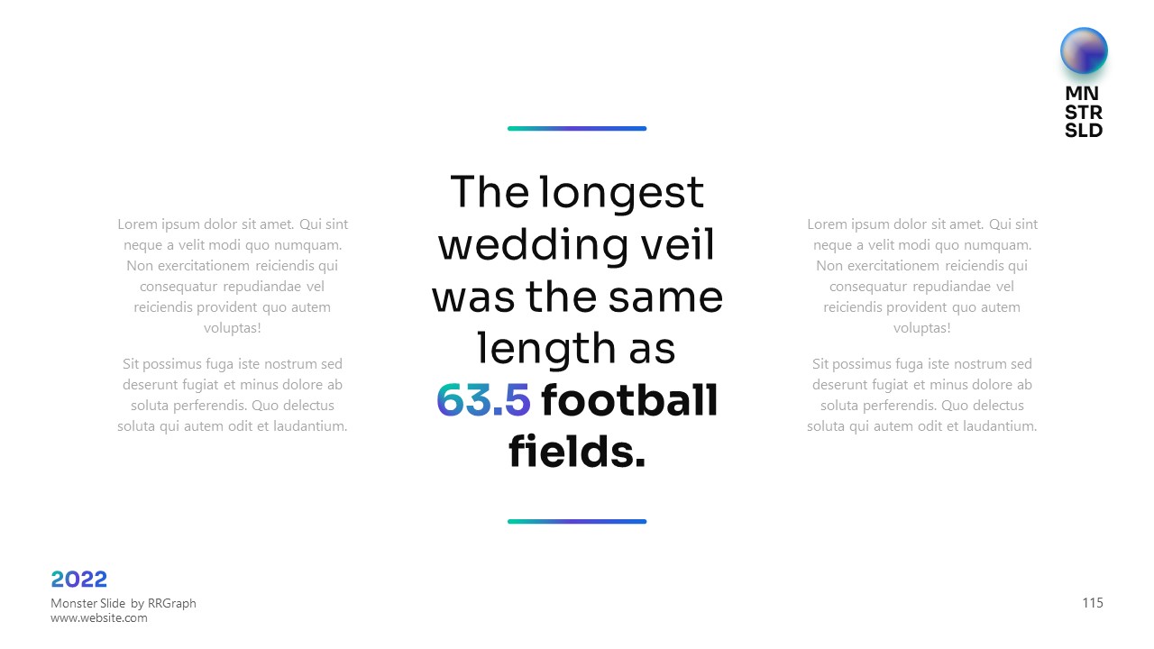 Monster Slides Premium PowerPoint Presentation Template by RRgraph