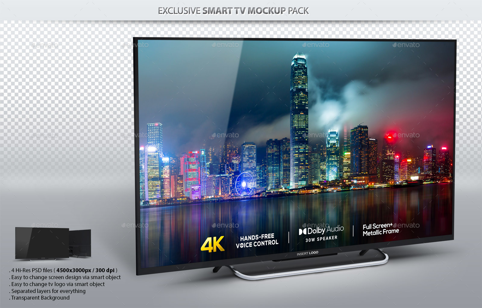 TV Screen Mockup / Series 1, Graphics | GraphicRiver