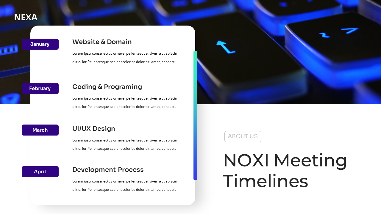 NEXA Technology Powerpoint Presentation Template, Presentation Templates