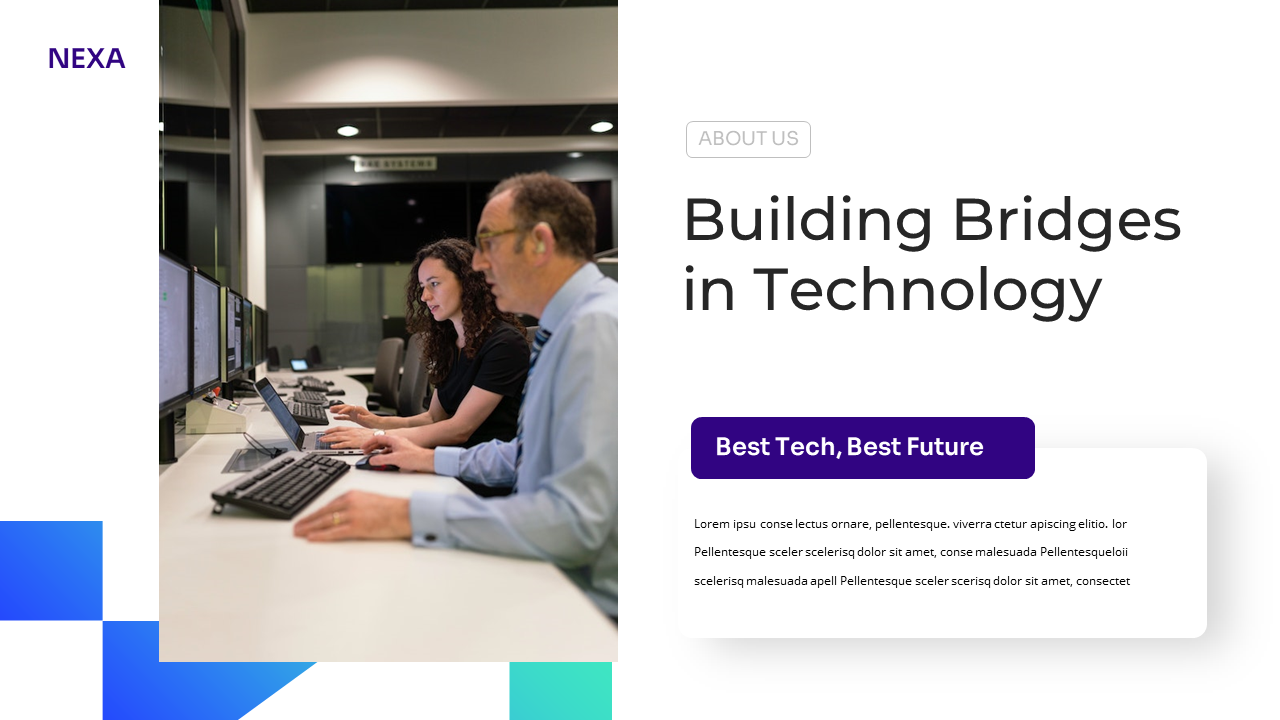 NEXA Technology Powerpoint Presentation Template, Presentation Templates