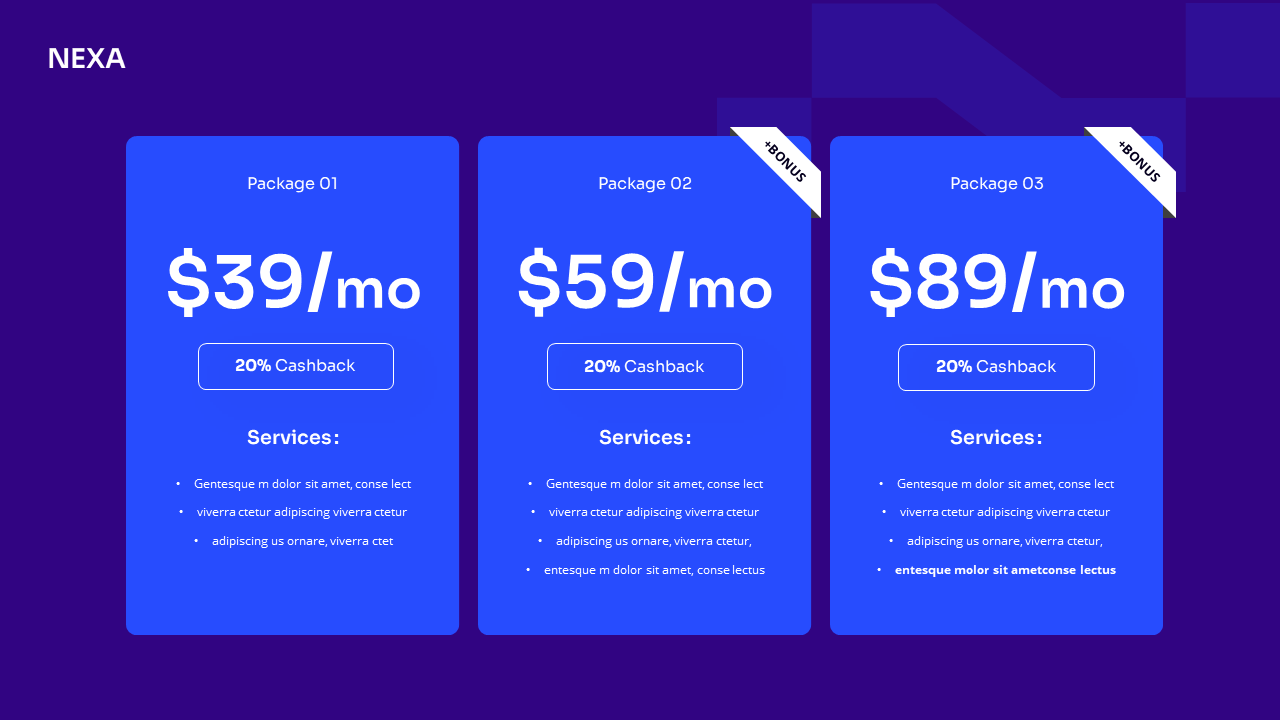 NEXA Technology Powerpoint Presentation Template, Presentation Templates