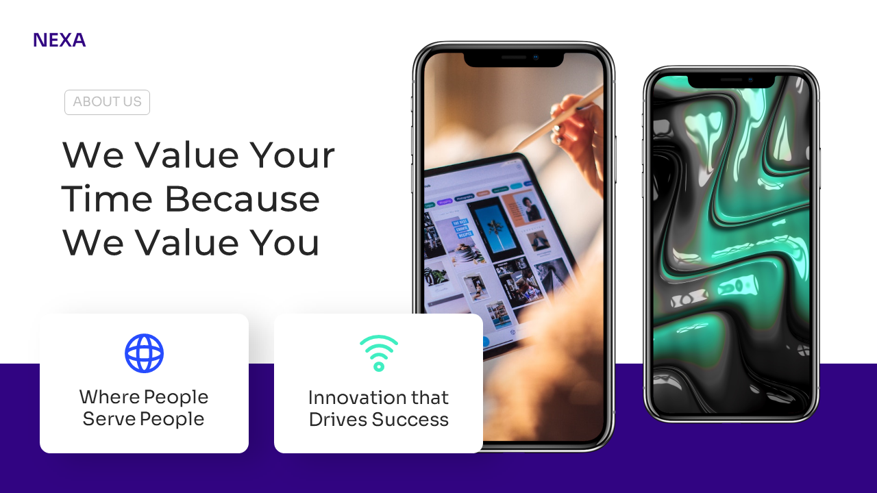 NEXA Technology Google Slides Template, Presentation Templates ...