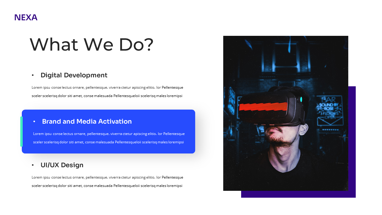 NEXA Technology Google Slides Template by ClickFirst_ | GraphicRiver
