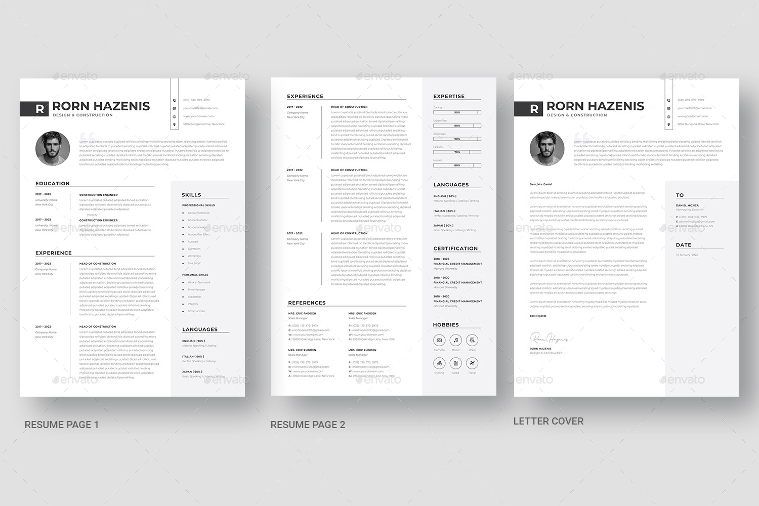 Resume, Print Templates | GraphicRiver