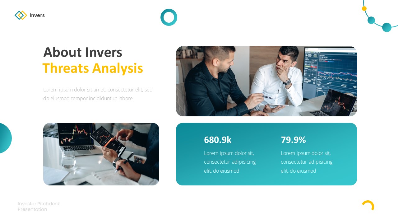 Invers - Investor Pitchdeck Google Slide Template, Presentation Templates