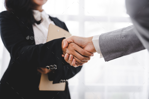 business partner handshake concept Colleagues shaking hands Successful ...