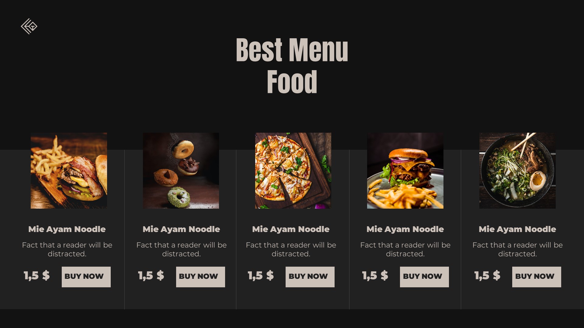 Lezaty - Restaurant Bussines Google Slide Presentation Template ...