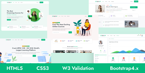 SkillUp | Online Education HTML Template by ThemezhubLayouts | ThemeForest