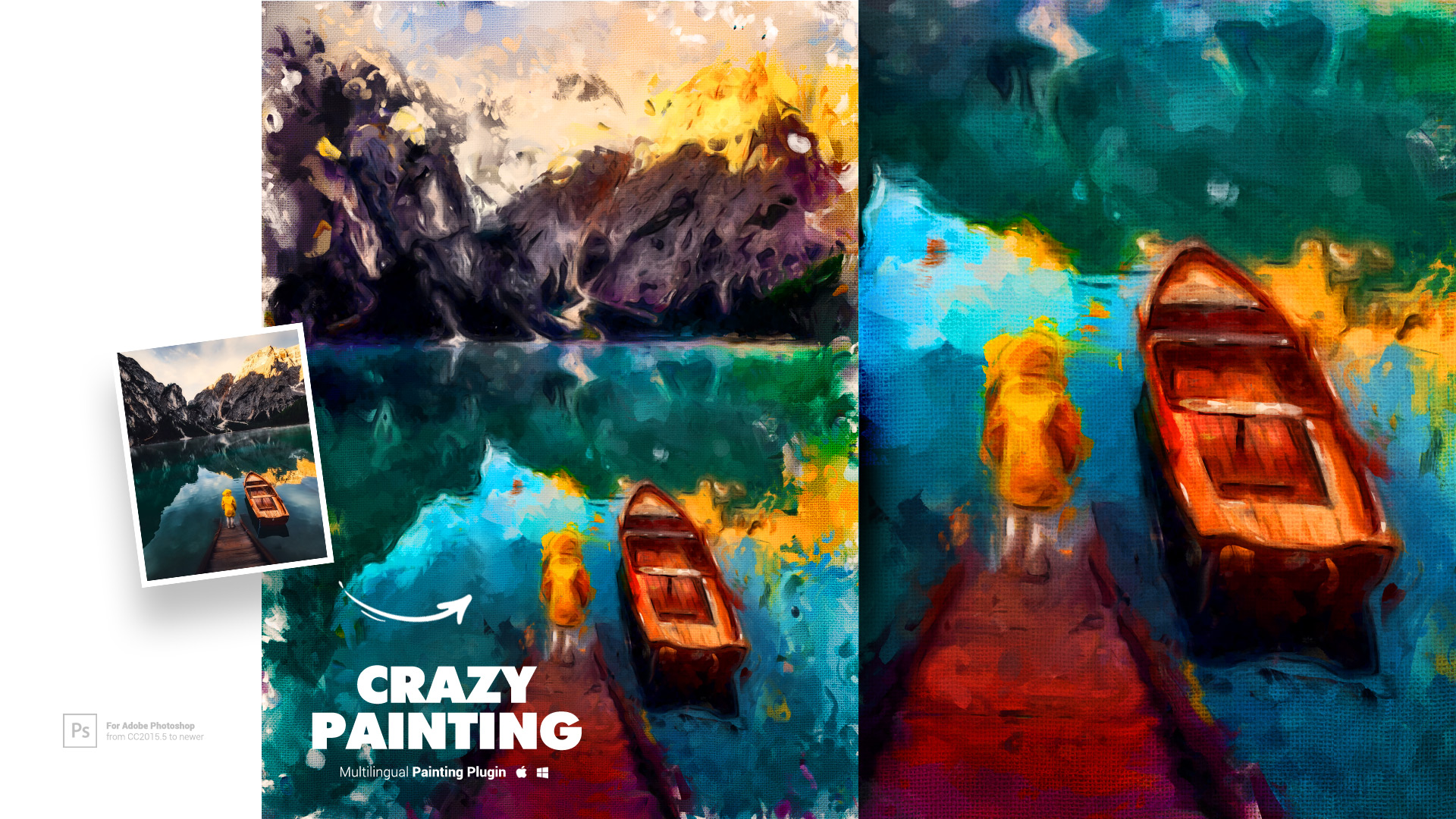 Crazy Painting - UXP Photoshop Plugin, Add-ons | GraphicRiver