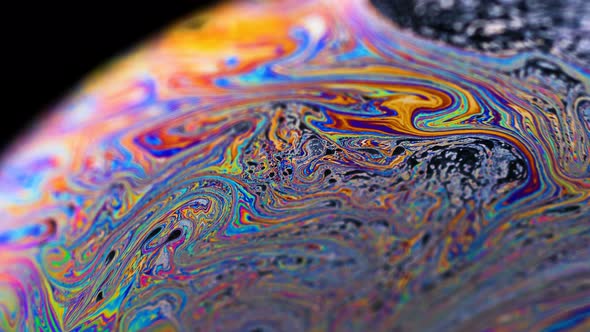 Macro Soap Bubble, Stock Footage | VideoHive