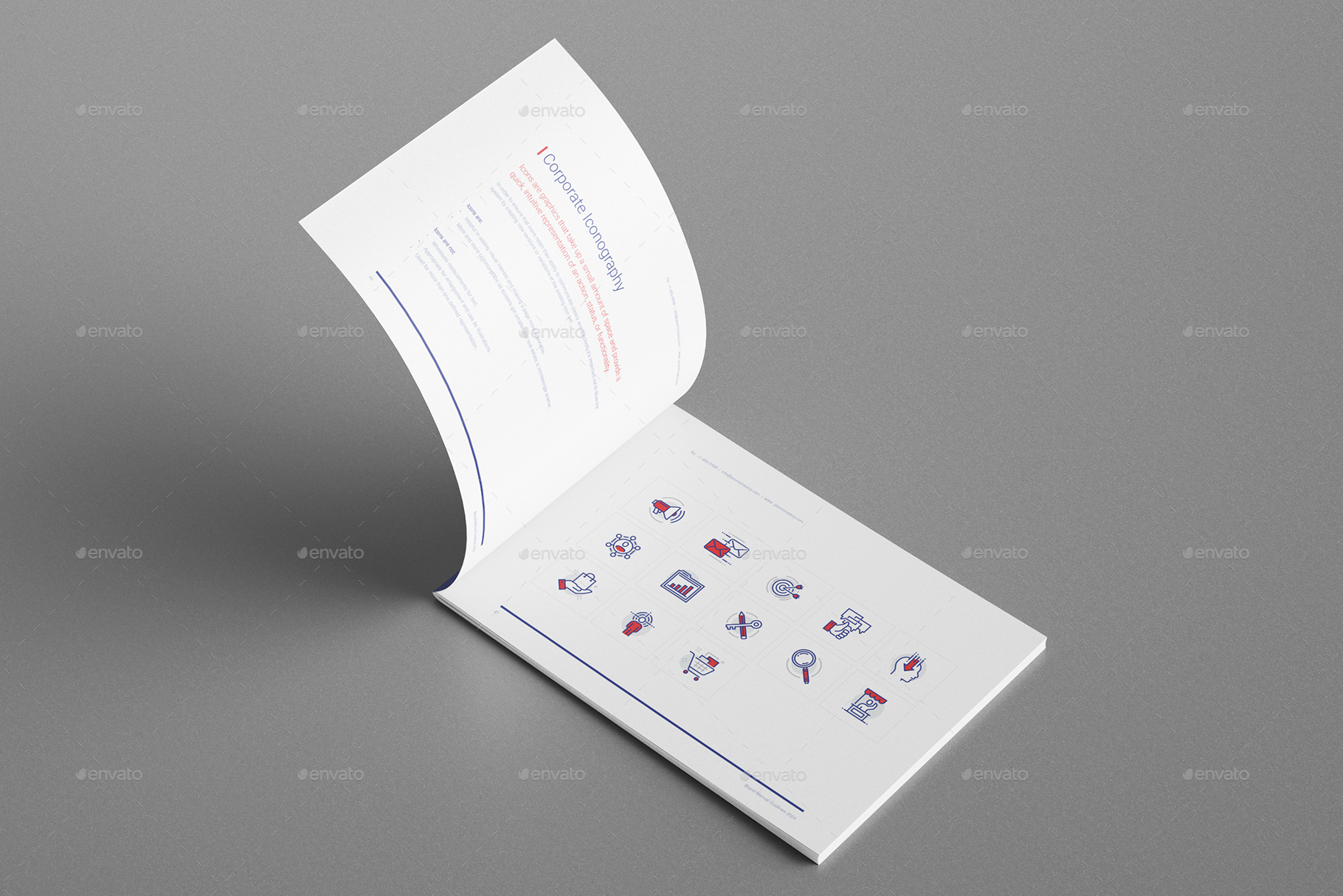 Brand Manual, Print Templates | GraphicRiver