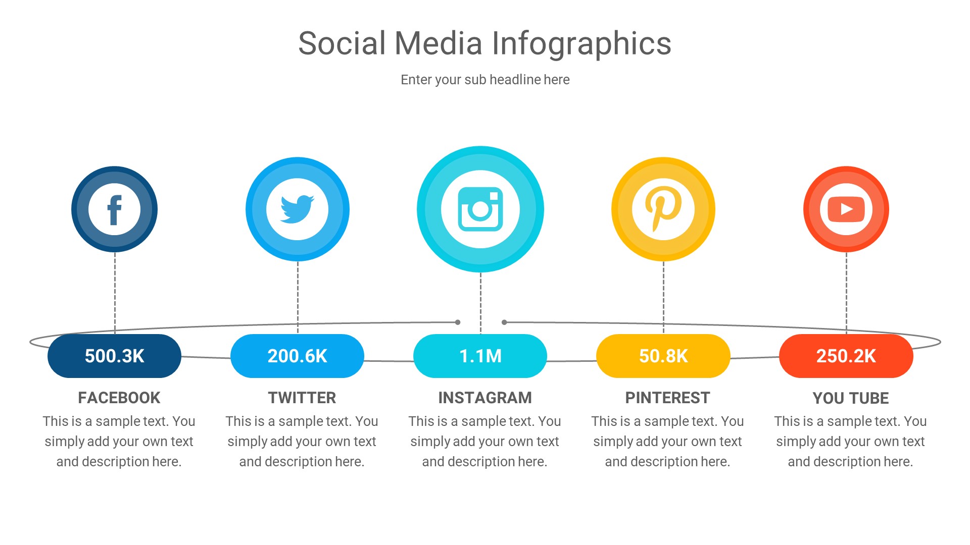 Social Media Google Slides Infographics Template Presentation ...