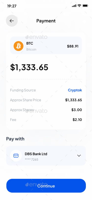 Cryptok | Figma Template - Crypto Wallet UI KIts App, Web Elements