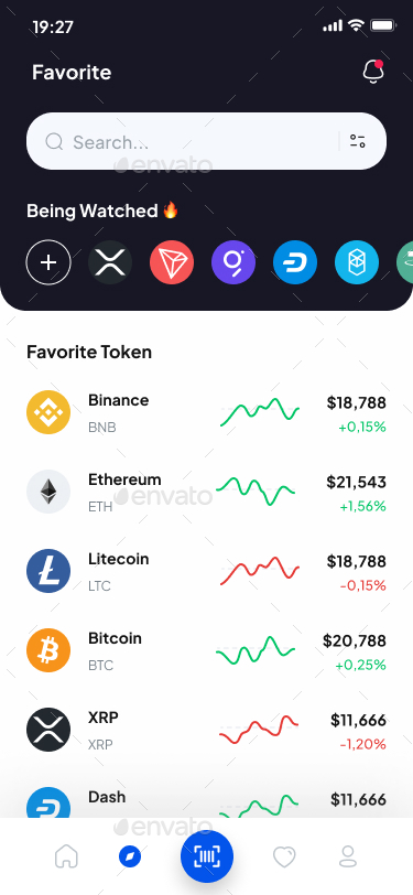 Cryptok | Figma Template - Crypto Wallet UI KIts App, Web Elements