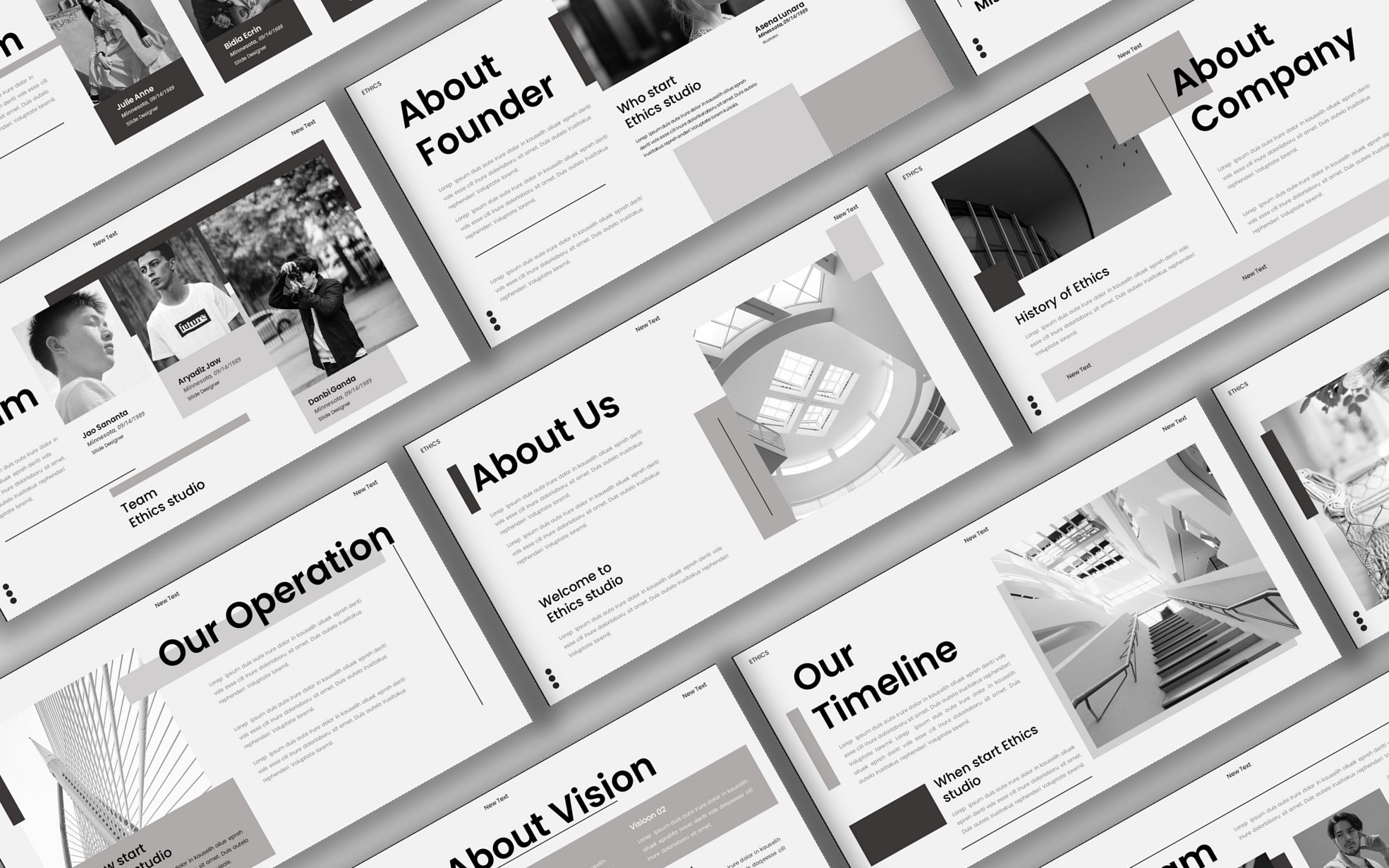 Ethics - Business PowerPoint Template, Presentation Templates ...