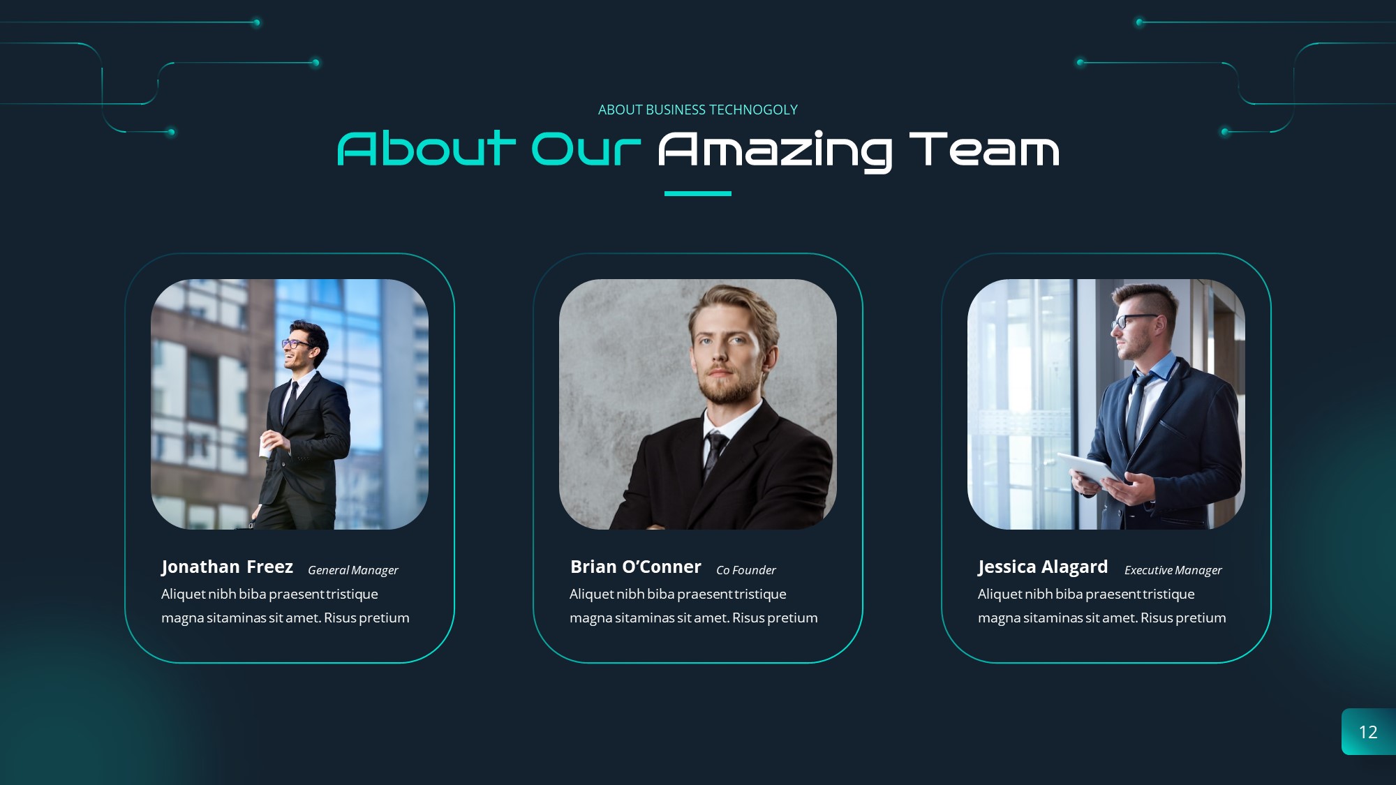 RoboTech – Modern Futuristic PowerPoint, Presentation Templates ...