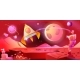 Cartoon Red Alien Planet Landscape for Space Game, Vectors | GraphicRiver