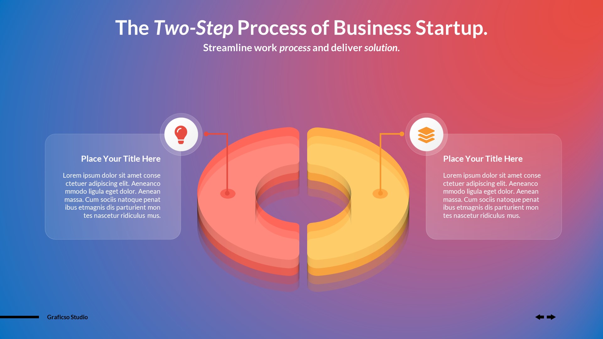 Business Cycle Infographics PowerPoint Template, Presentation Templates