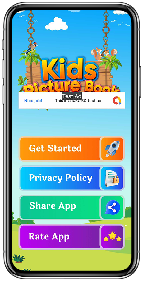 Kids Picture Book | Android | Admob Ads by VocsyInfotech | CodeCanyon