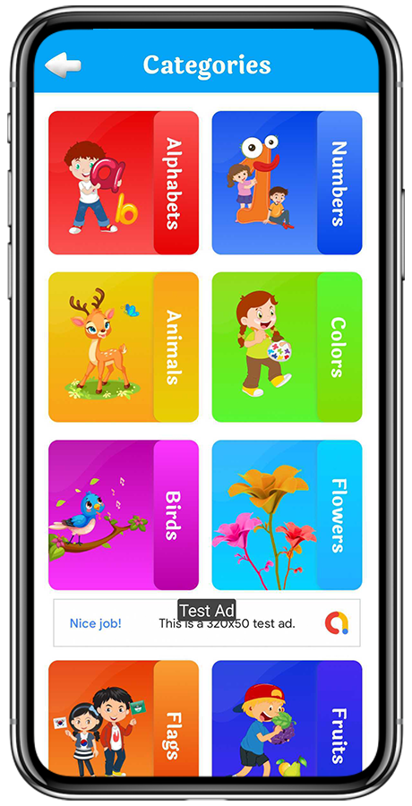 Kids Picture Book | Android | Admob Ads by VocsyInfotech | CodeCanyon