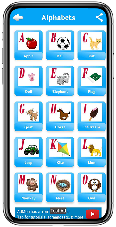 Kids Picture Book | Android | Admob Ads by VocsyInfotech | CodeCanyon