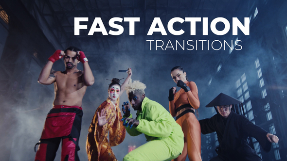 Fast Action Transitions | Premiere Pro, Premiere Pro Templates | VideoHive