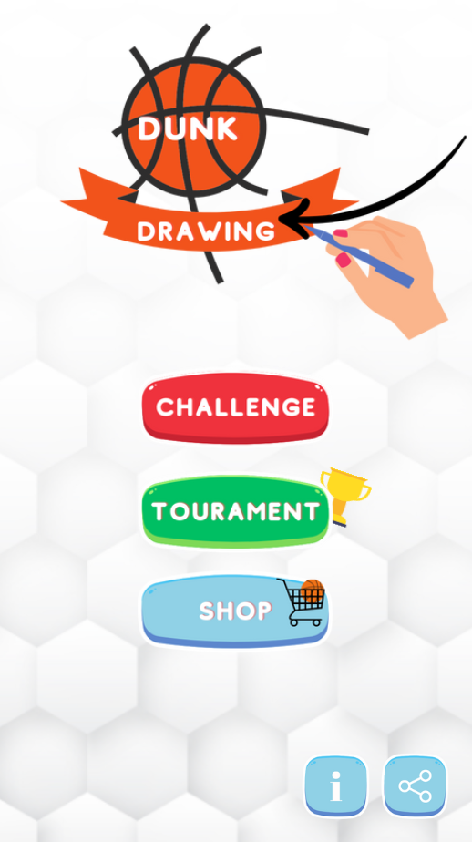 Dunk Drawing -Physic strech basket ball - H5 by bomt | CodeCanyon