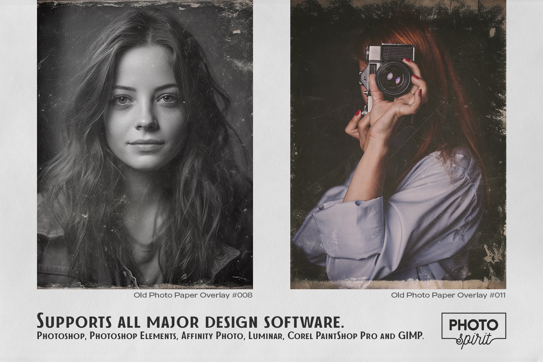 Old Photo Paper Effect Overlays, Add-ons | GraphicRiver