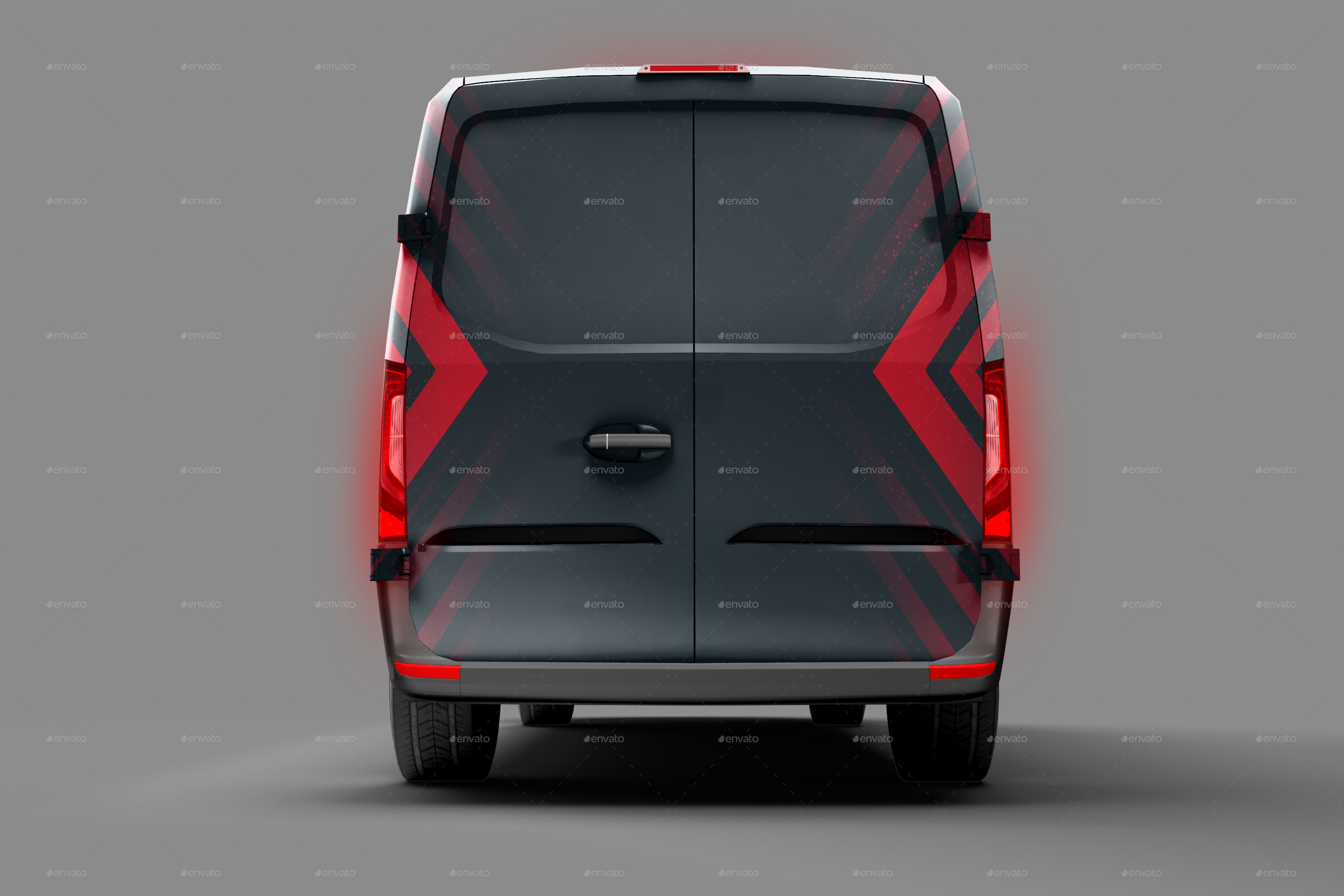Mercedes Sprinter Van Mockup | Cargo & Crew, Graphics | GraphicRiver