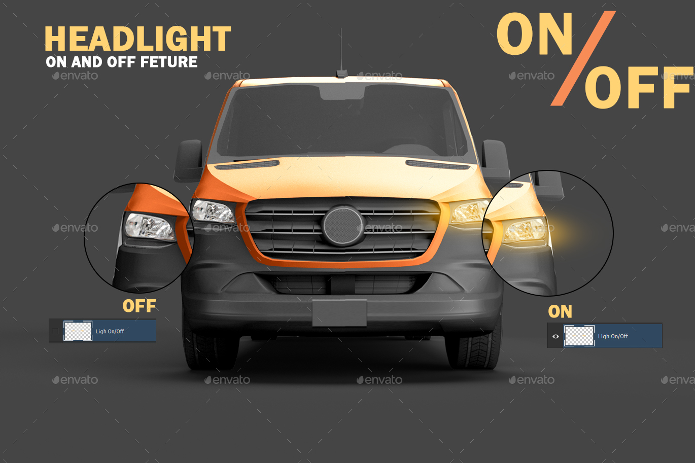 Mercedes Sprinter Van Mockup | Cargo & Crew, Graphics | GraphicRiver