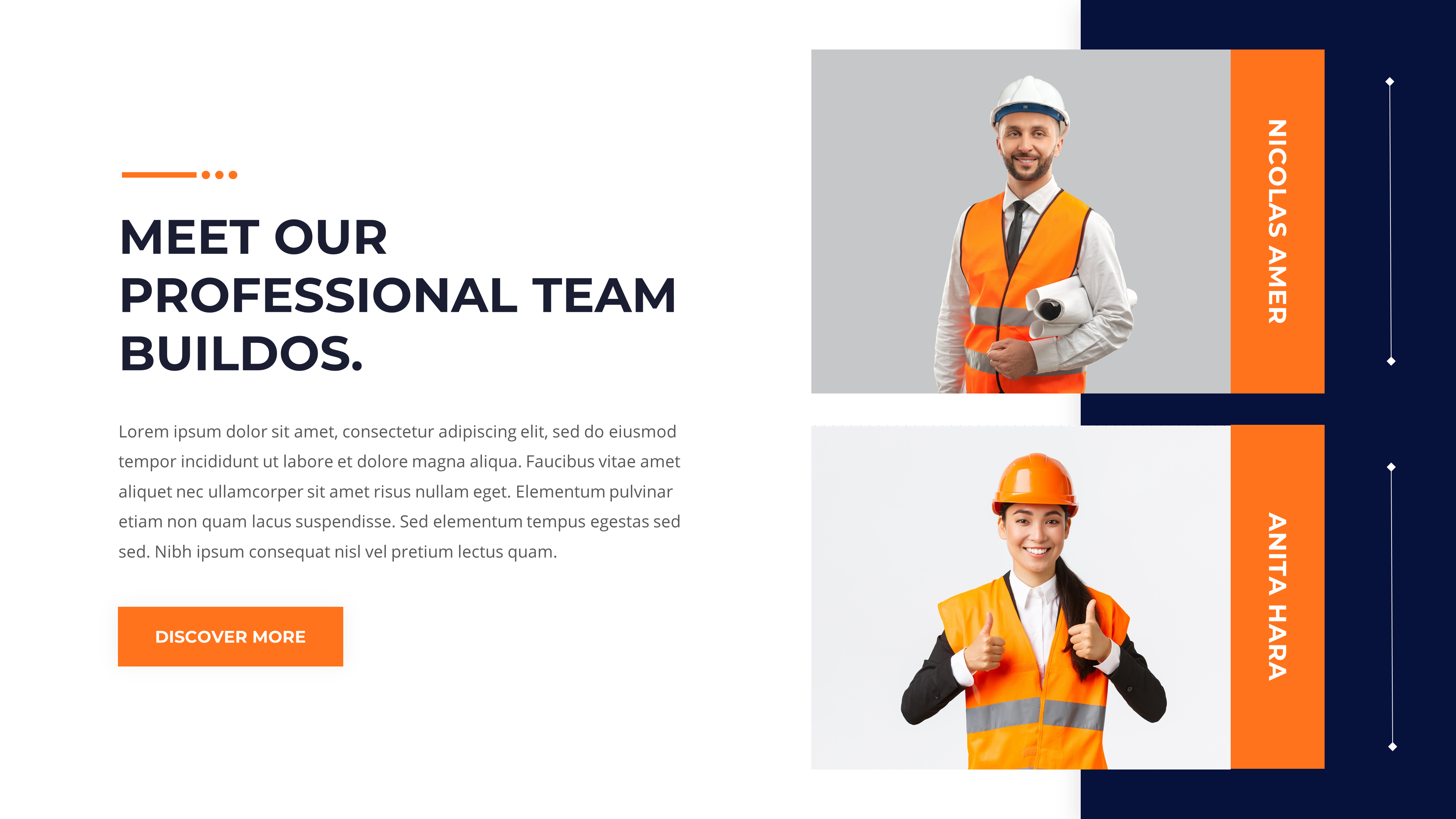 Buildos - Construction PowerPoint Template, Presentation Templates