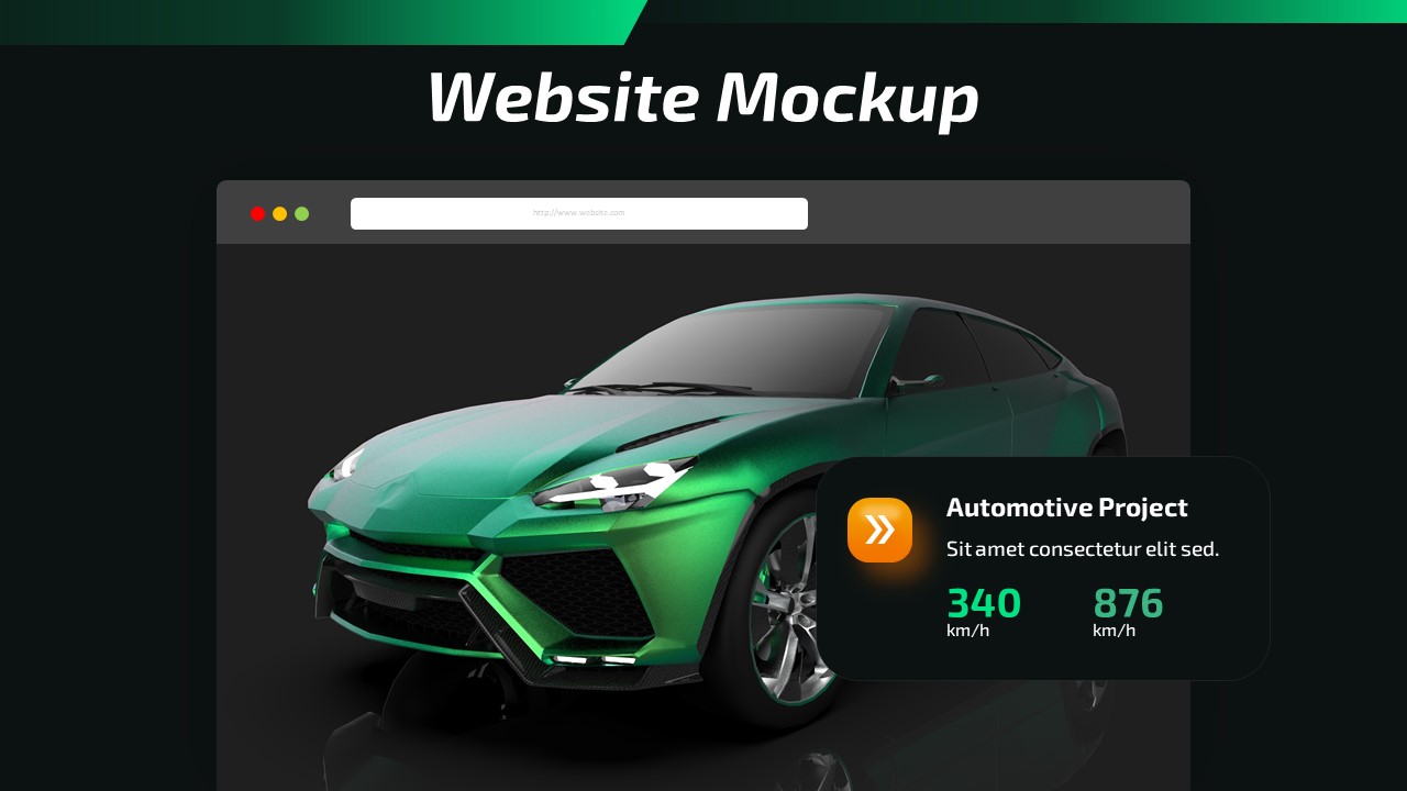 Poweride Electric Cars Creative PowerPoint Template, Presentation Templates