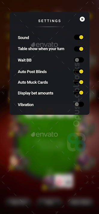 Poker Game UI | Online Poker UI Kit | Online Card Game App UI Kit ...