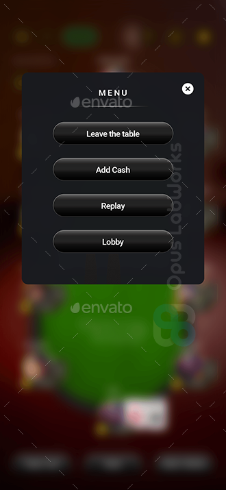 Poker Game UI | Online Poker UI Kit | Online Card Game App UI Kit ...