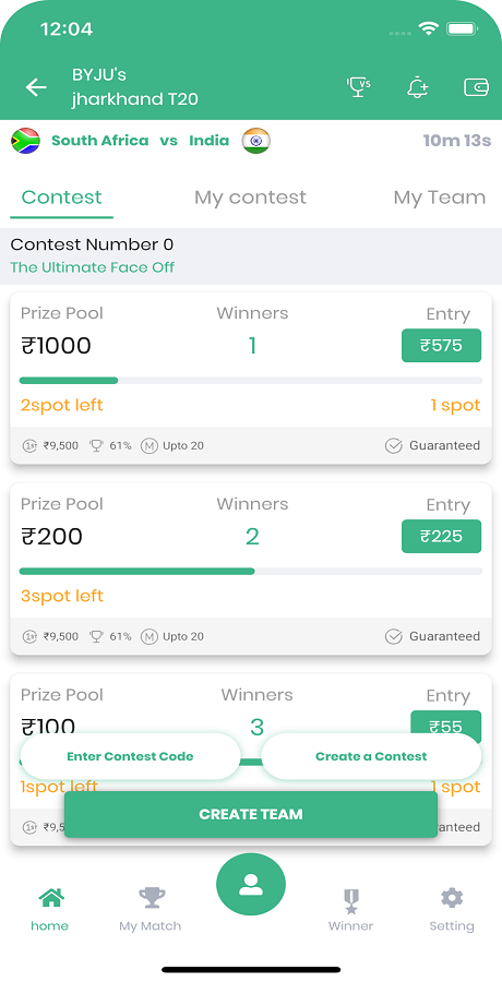 Cricket Fantasy Android App Template + iOS App Template | Flutter ...