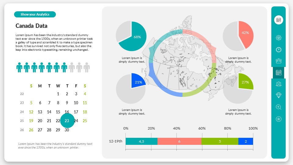 Map Data Dashboards PowerPoint Presentation Template, Presentation ...