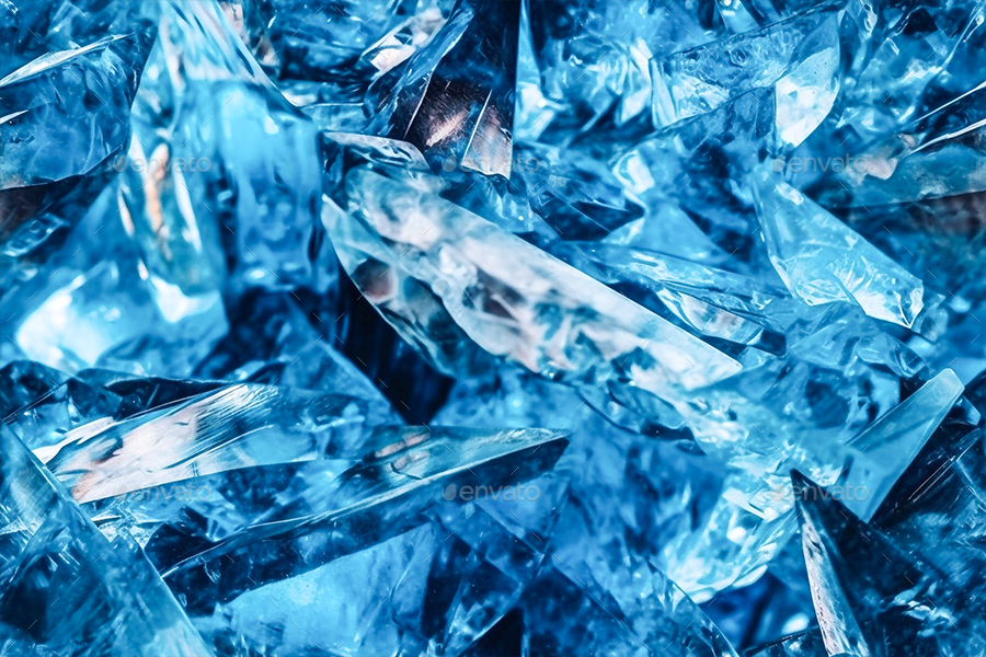 3D Blue Broken Ice Seamless Textures, Graphics | GraphicRiver