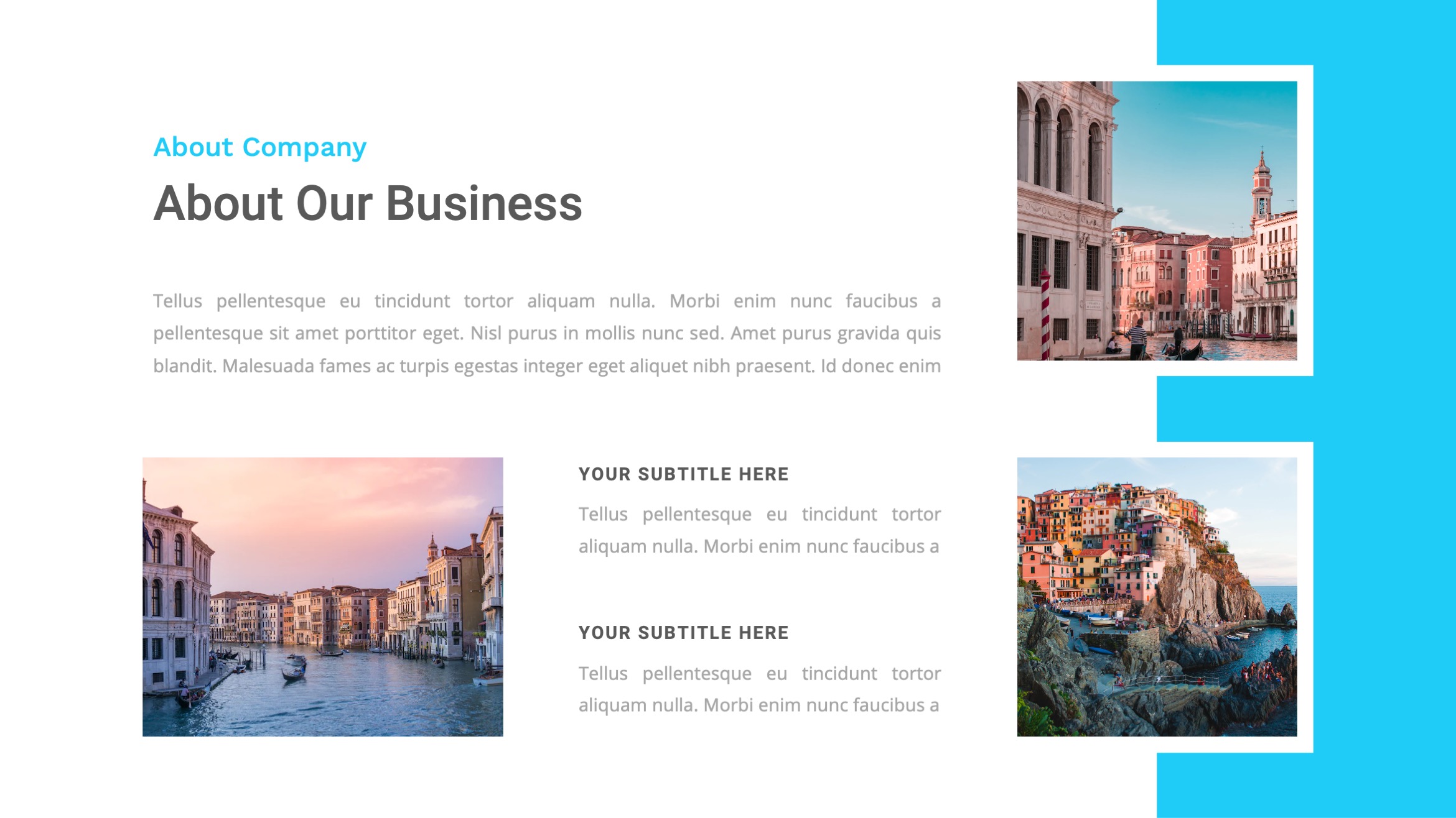 Voliva – Travel & Tourism Google Slides Template, Presentation Templates