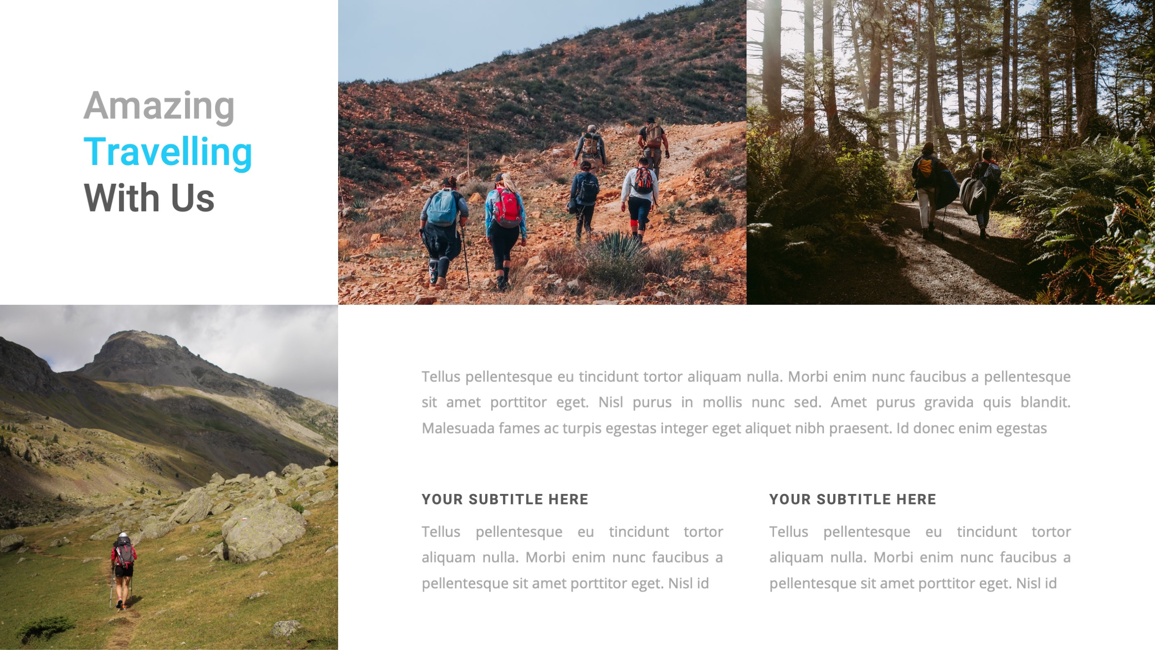 Voliva – Travel & Tourism Google Slides Template, Presentation Templates