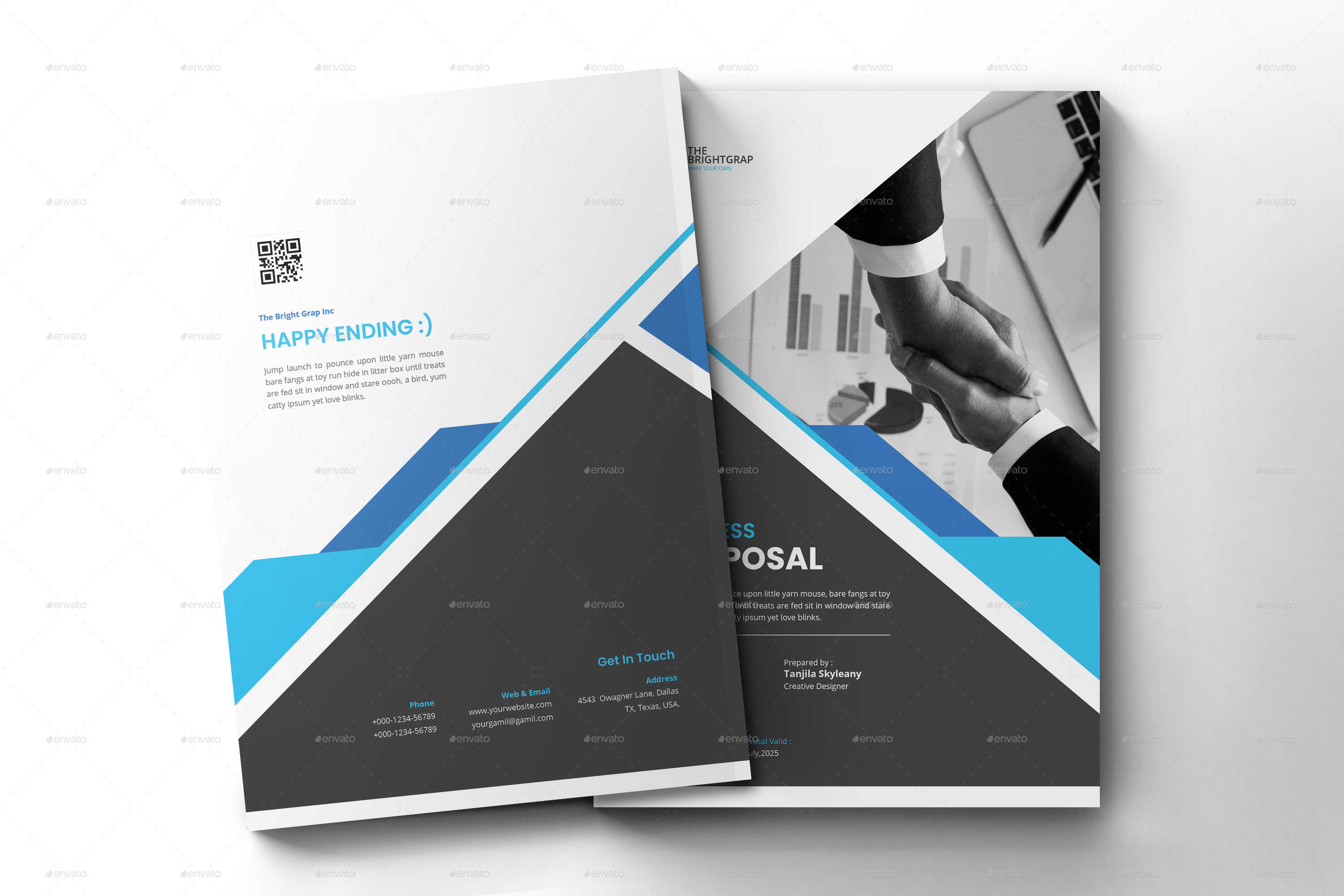 Proposal word, Print Templates | GraphicRiver