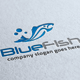 Blue Fish Logo, Logo Templates | GraphicRiver