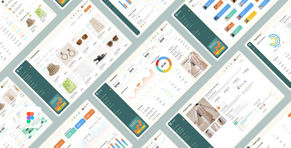 Comvi – Sales Analytics Dashboard for Figma by merkulove | ThemeForest