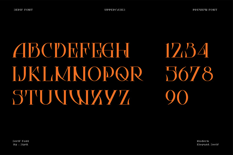 HELLGA - Gothic Serif Font, Fonts | GraphicRiver