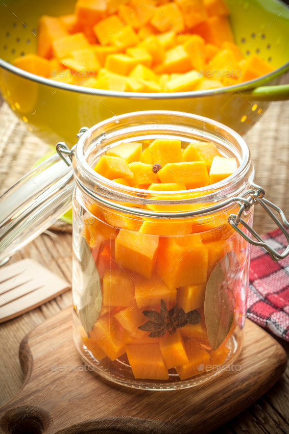 Pickled pumpkin. Stock Photo by foto_pstryki | PhotoDune