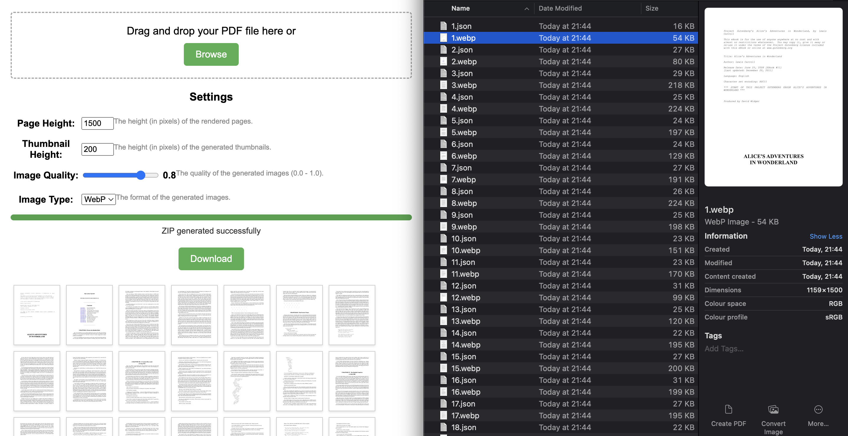 PDF to Image Converter for Real3D FlipBook by creativeinteractivemedia